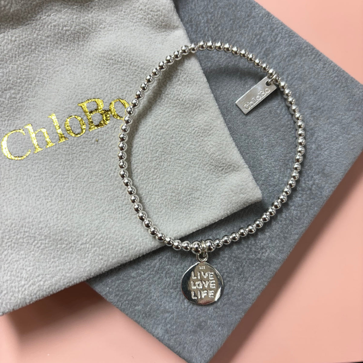 ChloBo | Cute Charm Live Love Life Bracelet | Maudes The Jewellers